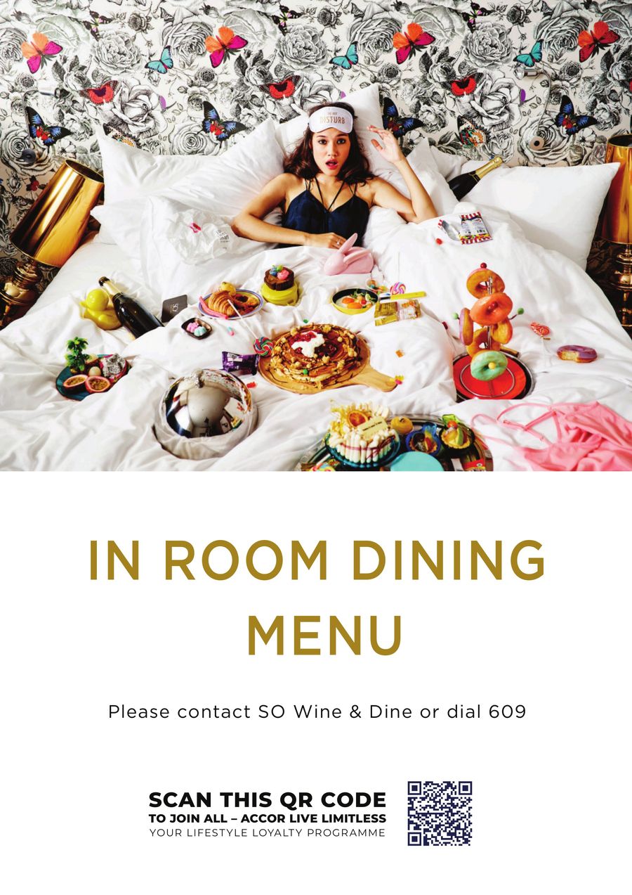 Room Service Menu | SO Sofitel Hua Hin-FEB-24 by SO Sofitel Hua Hin ...