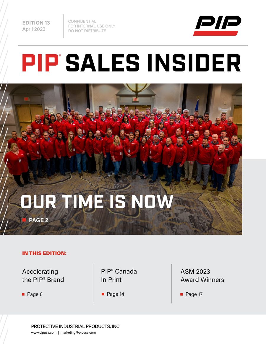 PIP® Sales Insider Edition 13 - April 2023 by PIP Marketing - Flipsnack