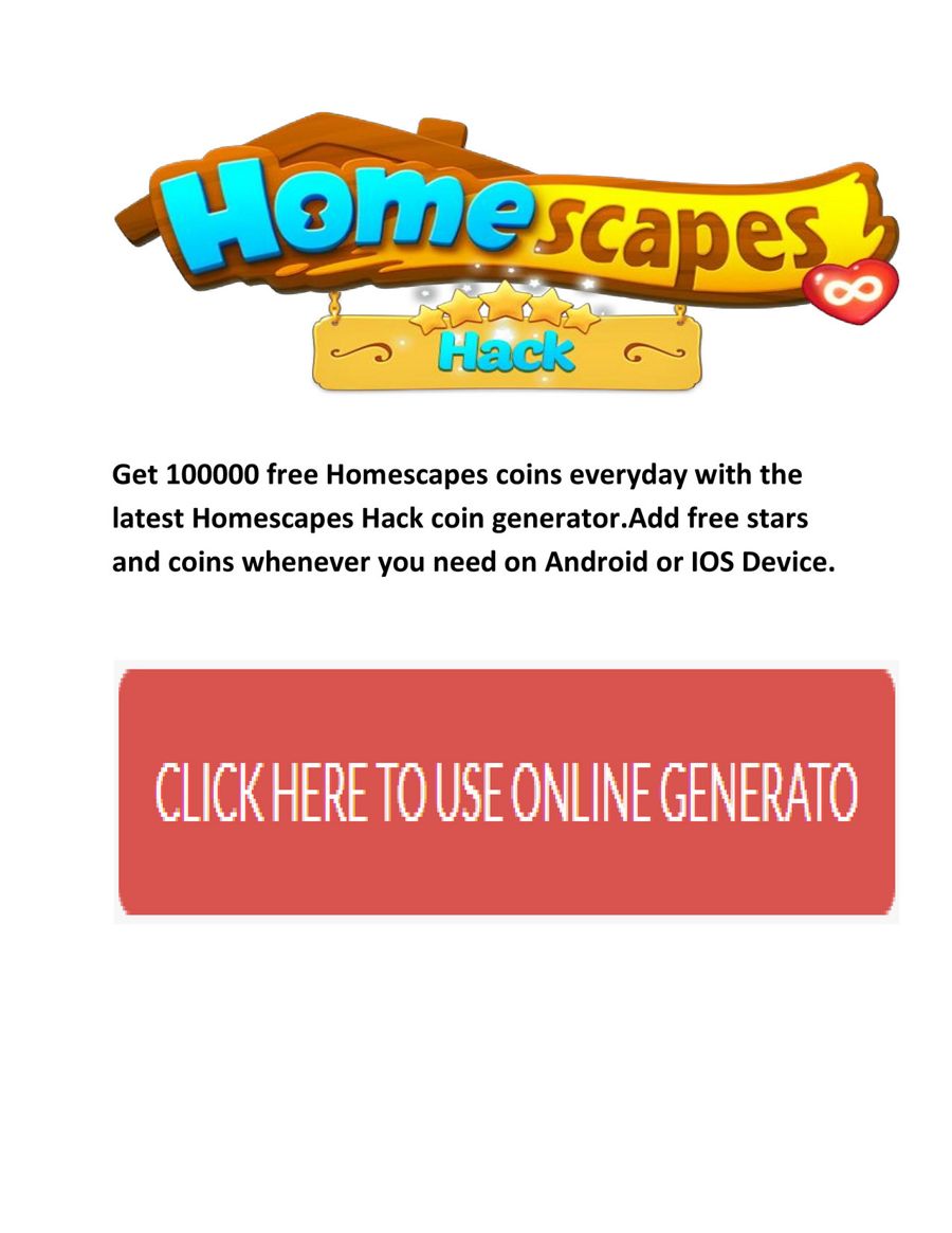 Homescapes Hack Update Free Coins And Stars by guruhacker - Flipsnack