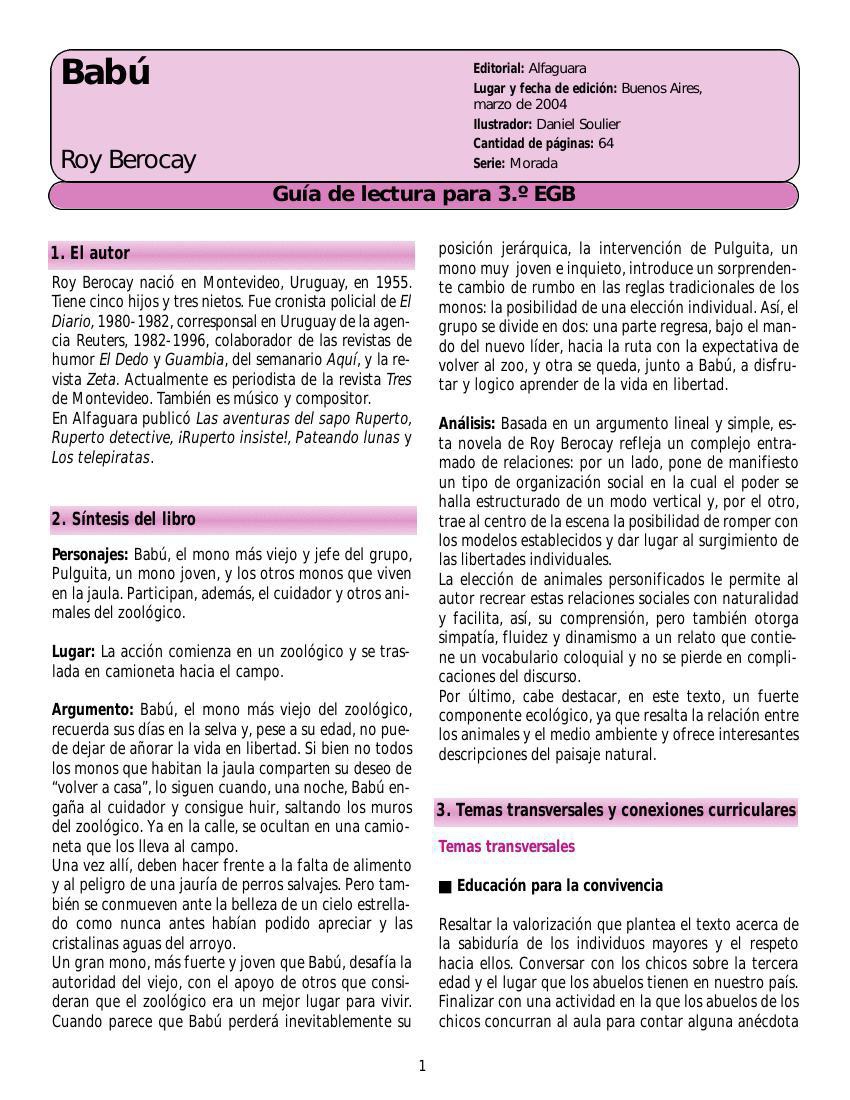 Babú by Karen Irrazabal - Flipsnack