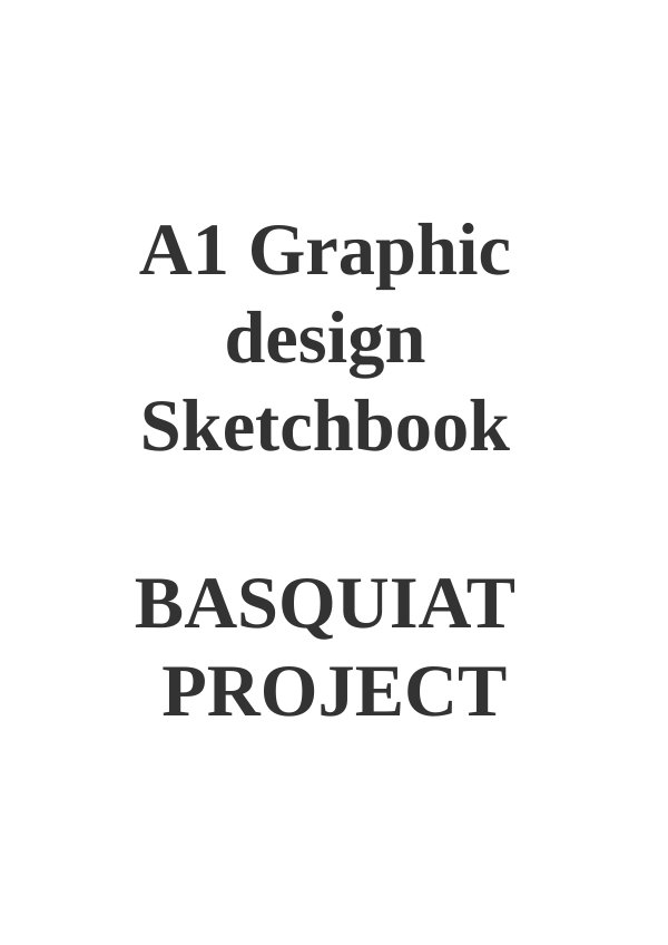 A1 A'level Graphic Design Sketchbook by Helen Stubbs - Flipsnack