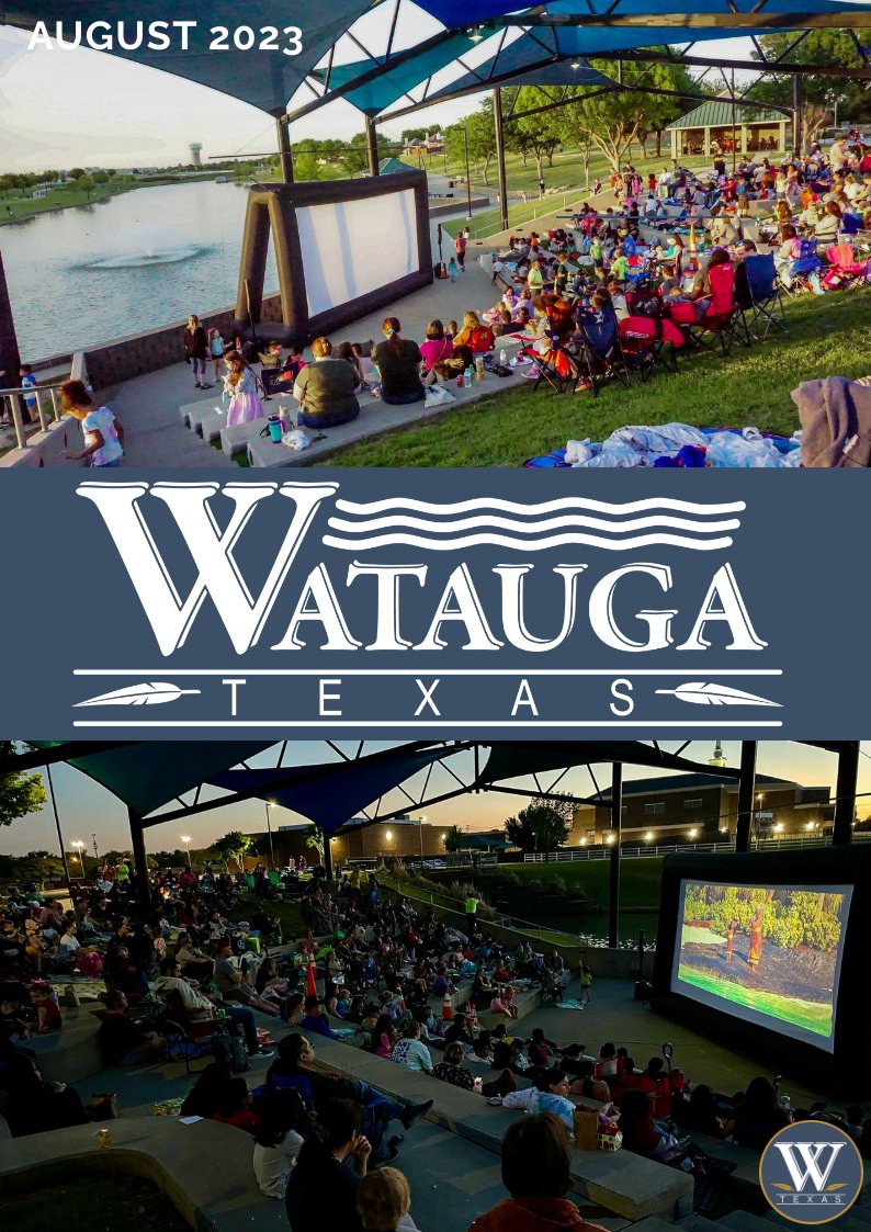 City of Watauga - Newsletter August 2023 by Watauga Newsletter - Flipsnack