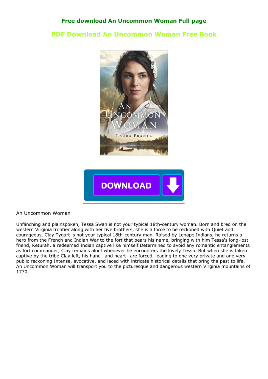 EPUB An Uncommon Woman by ansoekning - Flipsnack