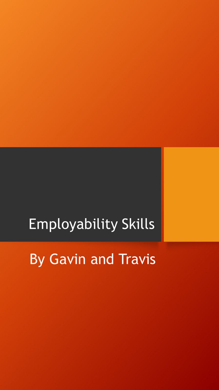 Employability Skills (1) by Travis Lowery - Flipsnack