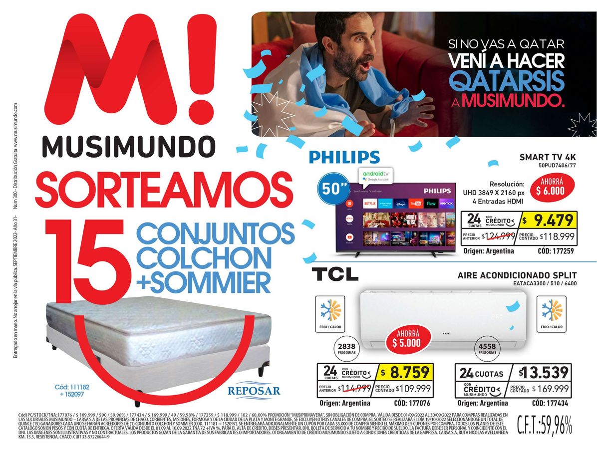 Catalogo SEPTIEMBRE 2022 by Musimundo - Flipsnack