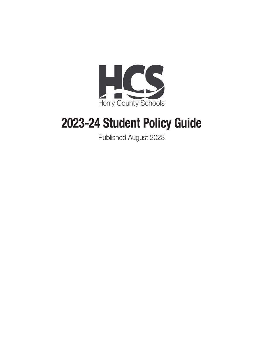 HCS 2023-24 Student Policy Guide by HCS... - Flipsnack