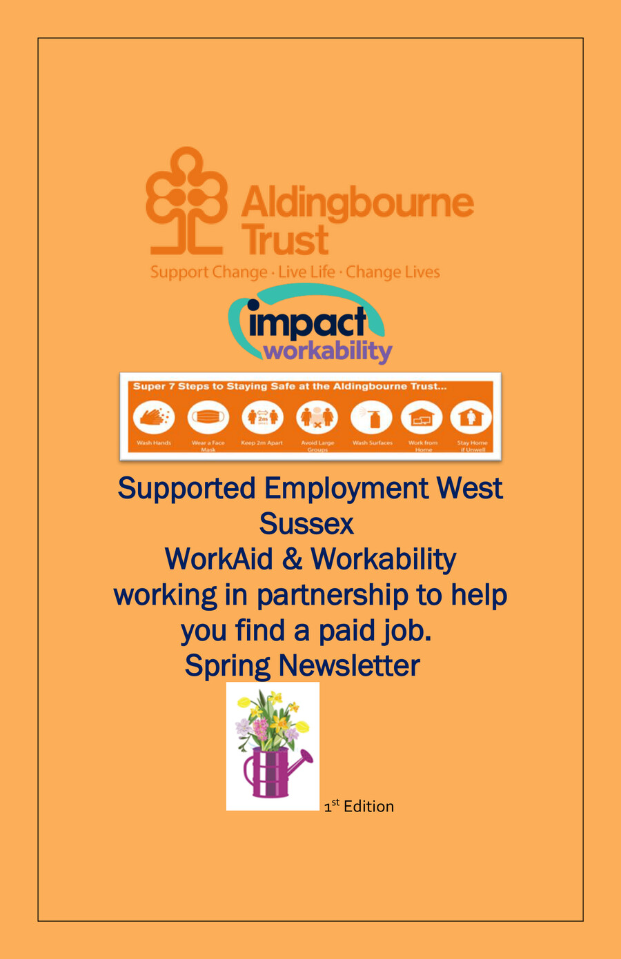 Supported Employment West Sussex Newsletter March 2021 by debbie mott ...