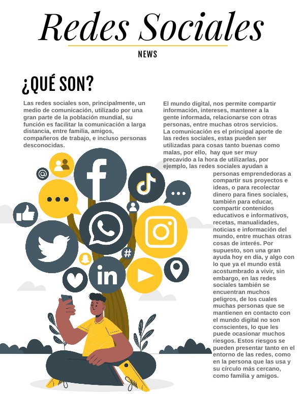Texto Informativo Redes Sociales by María... - Flipsnack