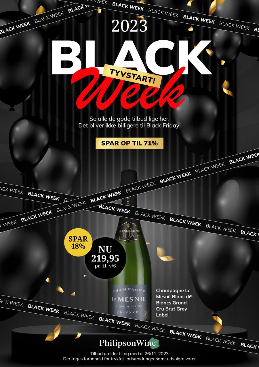 BLACK WEEK 2023 by Philipson Wine - Flipsnack