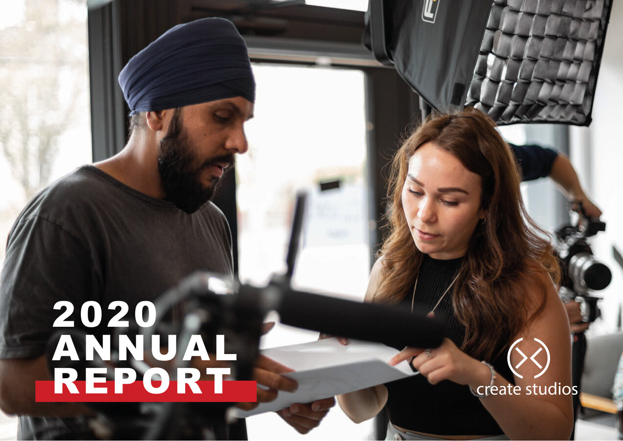 Create Studios Annual Report 2020 by Create Studios - Flipsnack