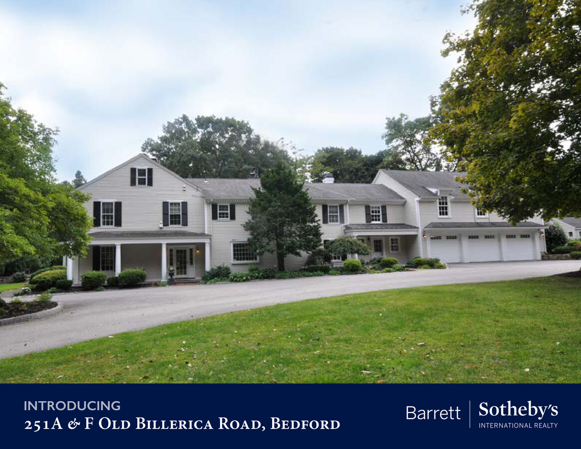 251 A Old Billerica Road Bedford Ma by Barrett SIR - Flipsnack