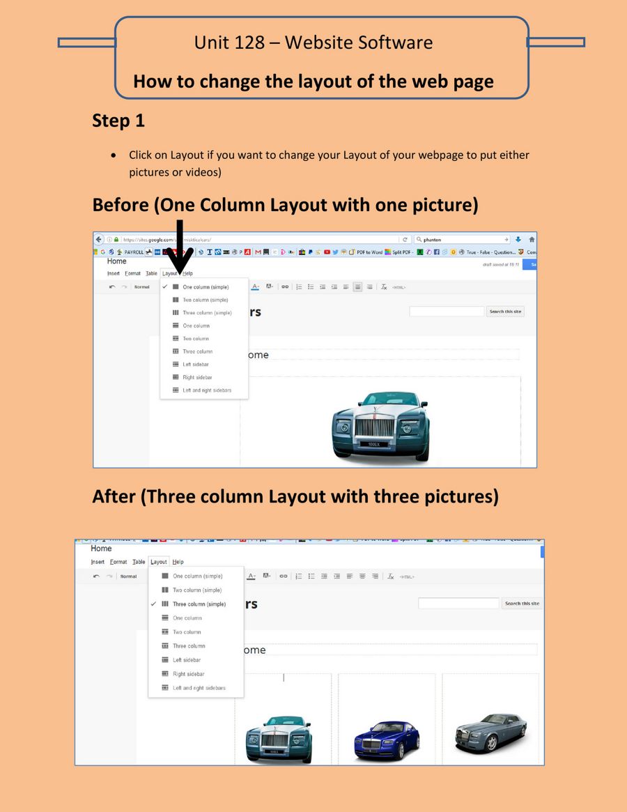 How to change layouts of page by misksali - Flipsnack