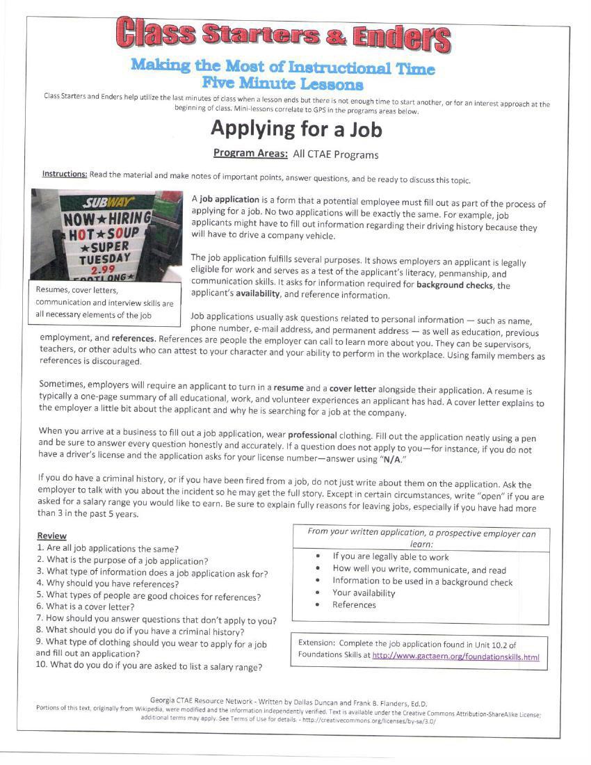 Employability Applying for Jobs Minnifield by Marcus T Minnifield ...