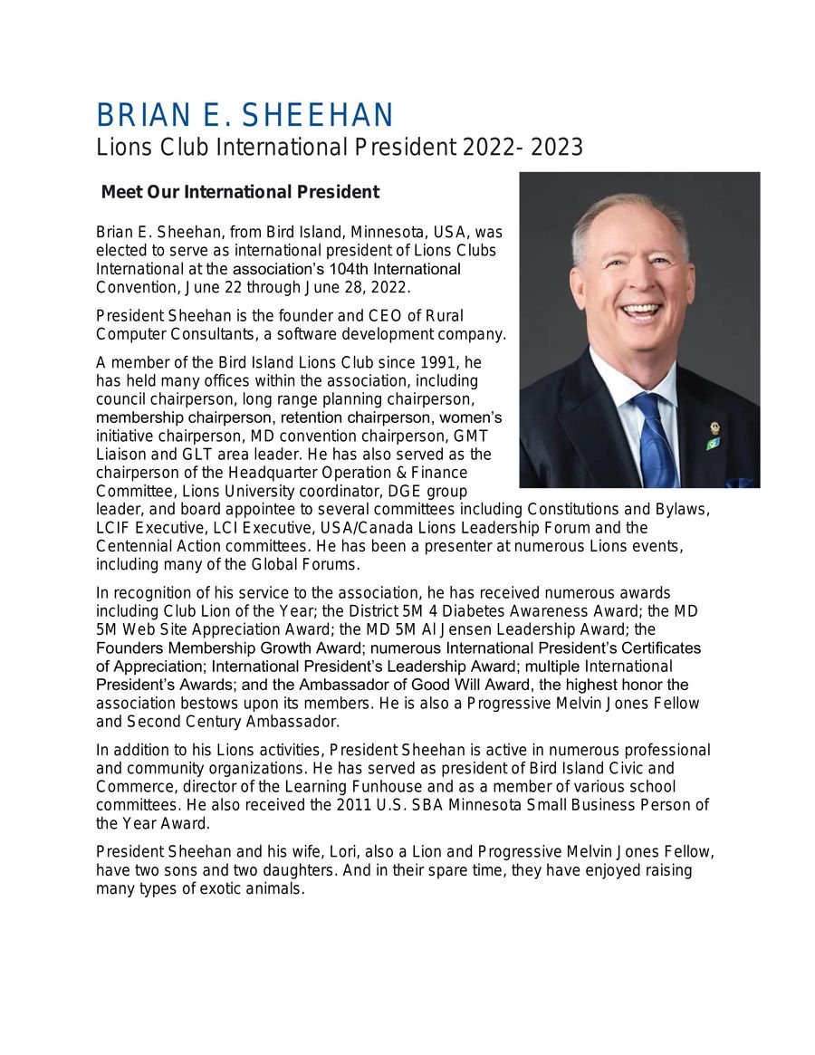 Brian Sheehan Bio by Visit St Cloud - Flipsnack