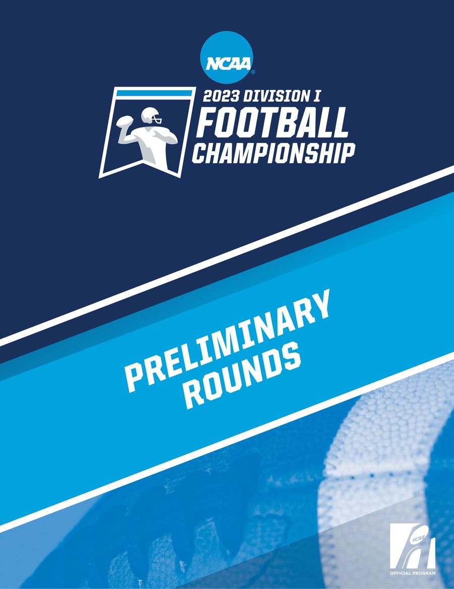 NCAA Division I Football Championship Preliminary Rounds by LEARFIELD ...