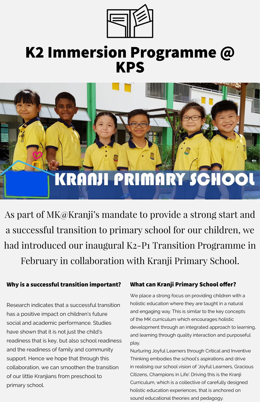 MK K2 Immersion Programme @ KPS by Vivienne Yap - Flipsnack