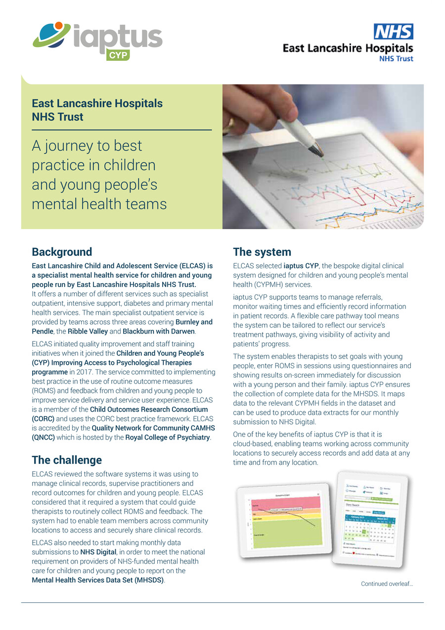 Best Practice in CYP Mental Health Support Teams