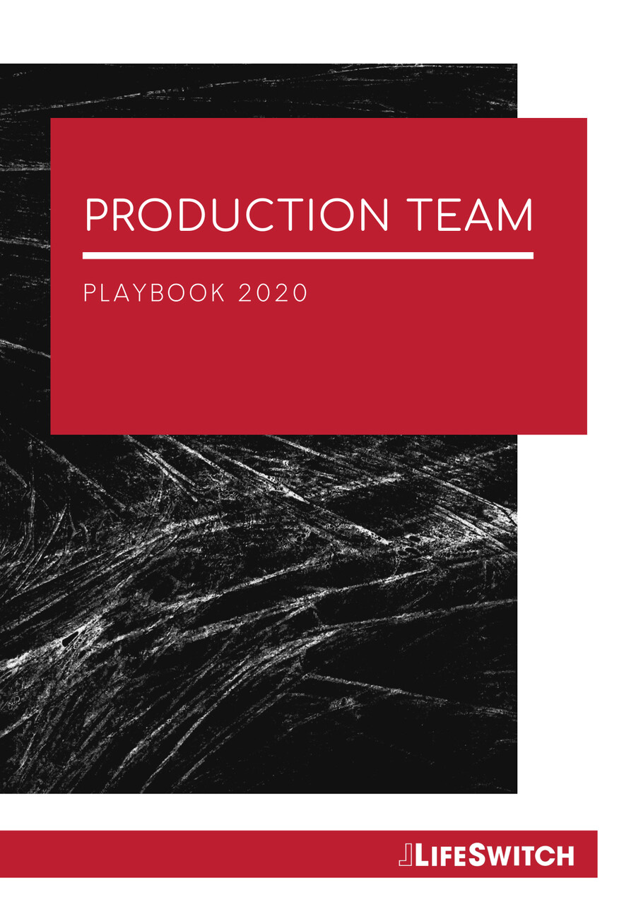 Playbook - Production Team by lifeswitch - Flipsnack