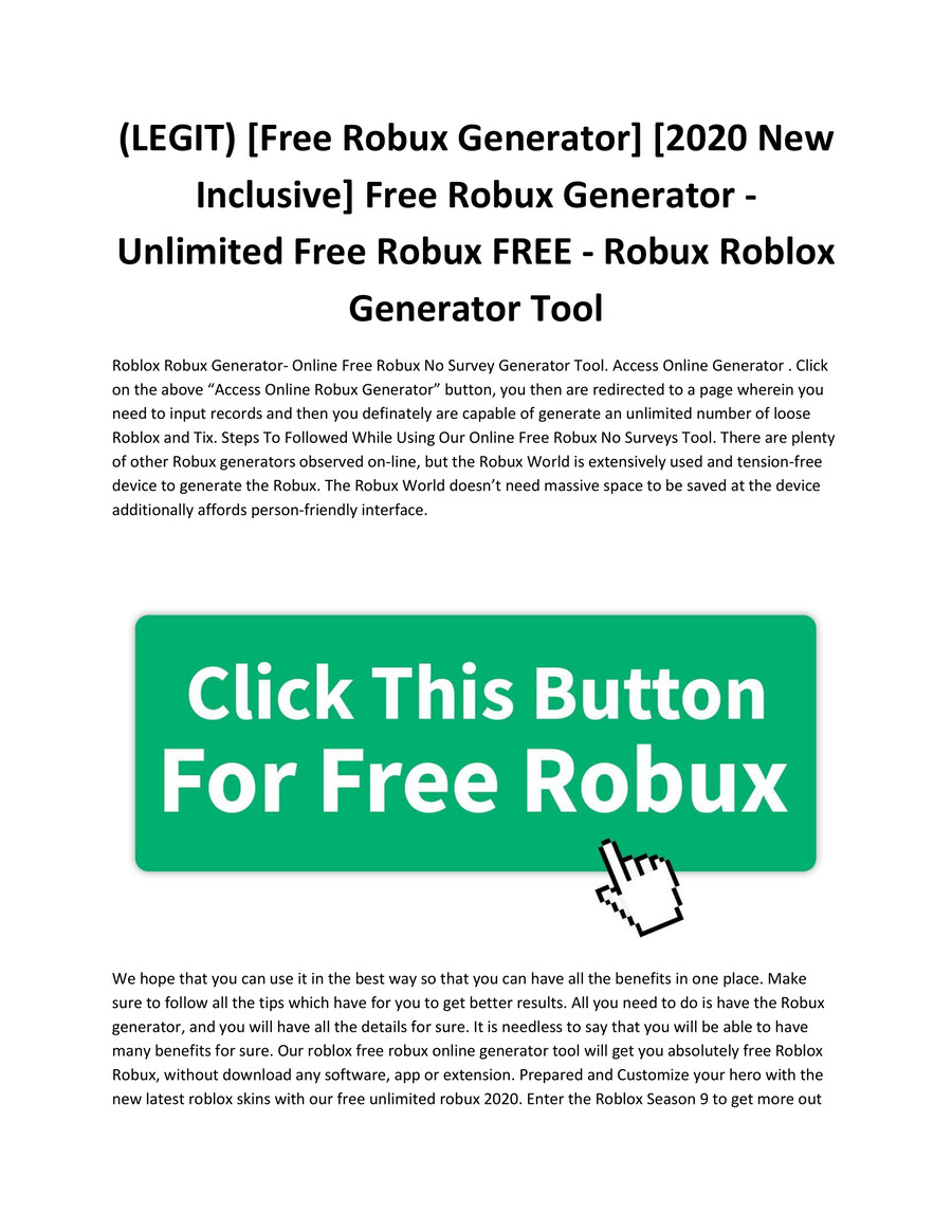 1F8-roblox-robux-generator-free-robux-for-kids by BigWings - Flipsnack