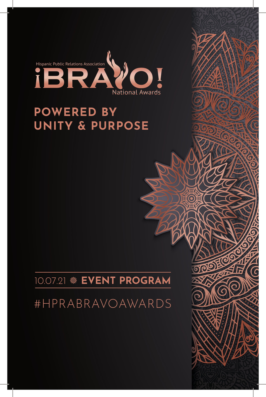HPRA Bravo! Awards 2021-Program by Adrian Allen - Flipsnack