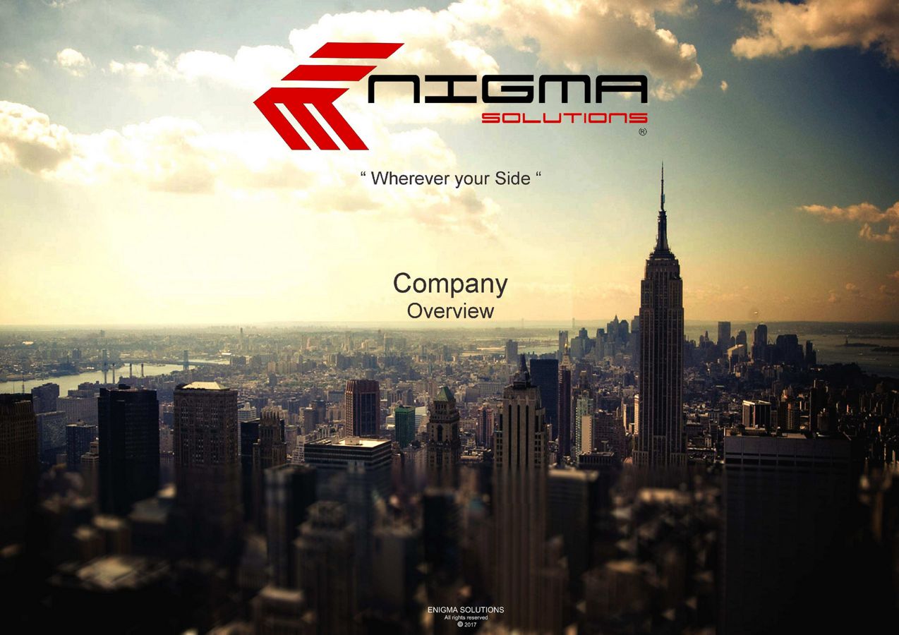 ENIGMA SOLUTIONS by Davide Zamboni - Flipsnack