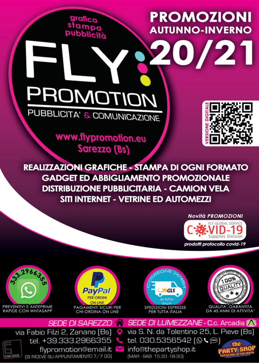 fly promotion - promozioni 20 21 by manuel casari - Flipsnack