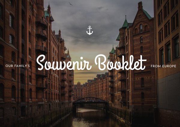 Family Souvenir Booklet Template by Flipsnack templates - Flipsnack
