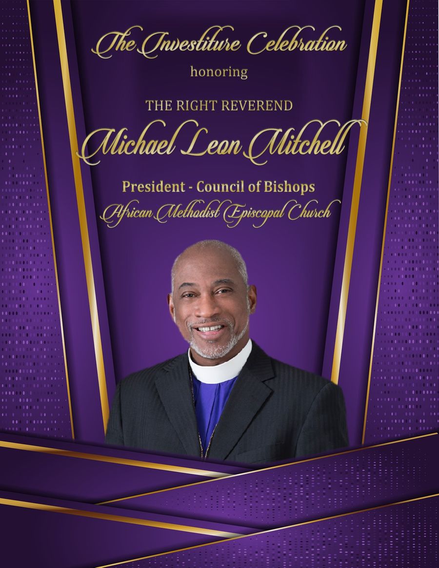 BishopMichaelMitchellInvestitureWorshipGuide by Michael Mitchell ...