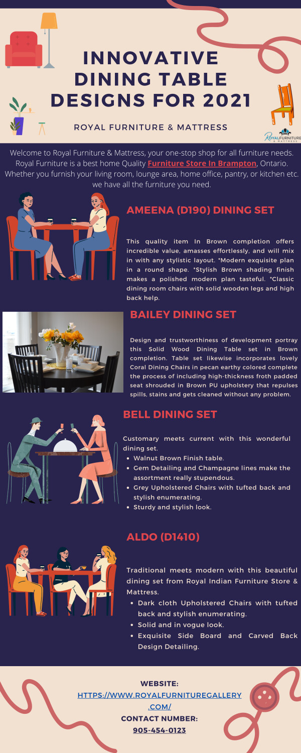 Innovative Dining Table Designs for 2021 by Royal... - Flipsnack