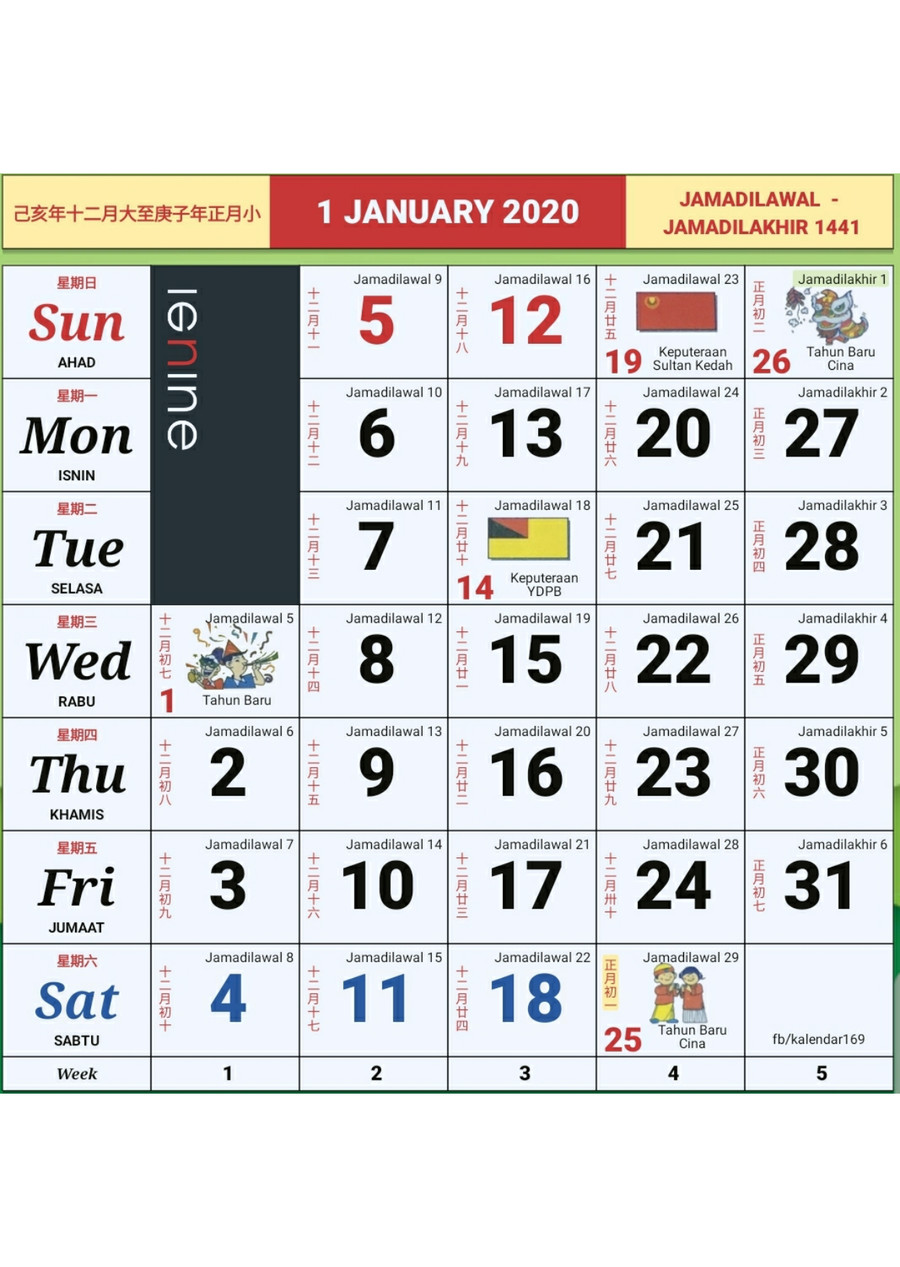 kalendar 2020 by Roslee - Flipsnack