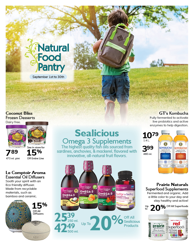 NFP SEPTEMBER 8 PAGE FLYER by natralfoodpantry - Flipsnack