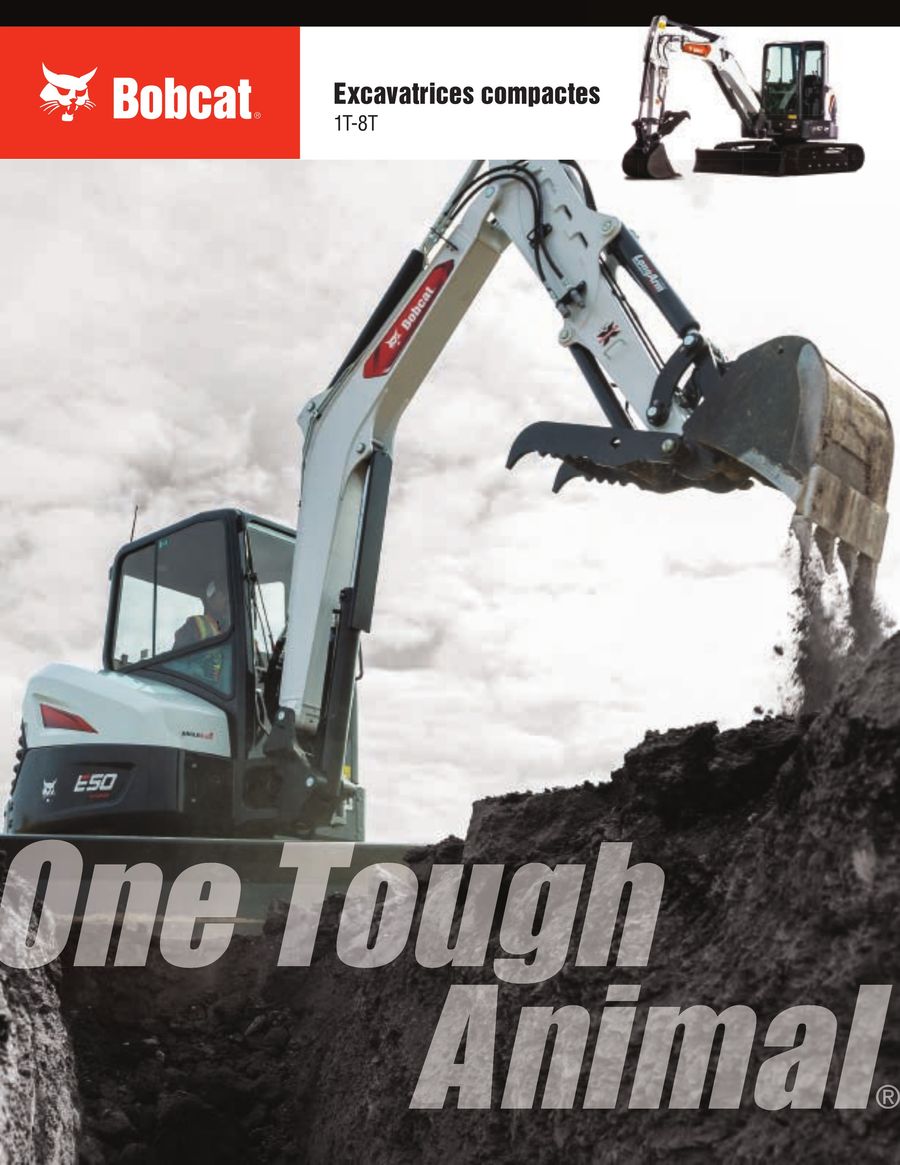 Bobcat - Compact Excavatrice brochure - FR by Marketing JLD-Laguë ...