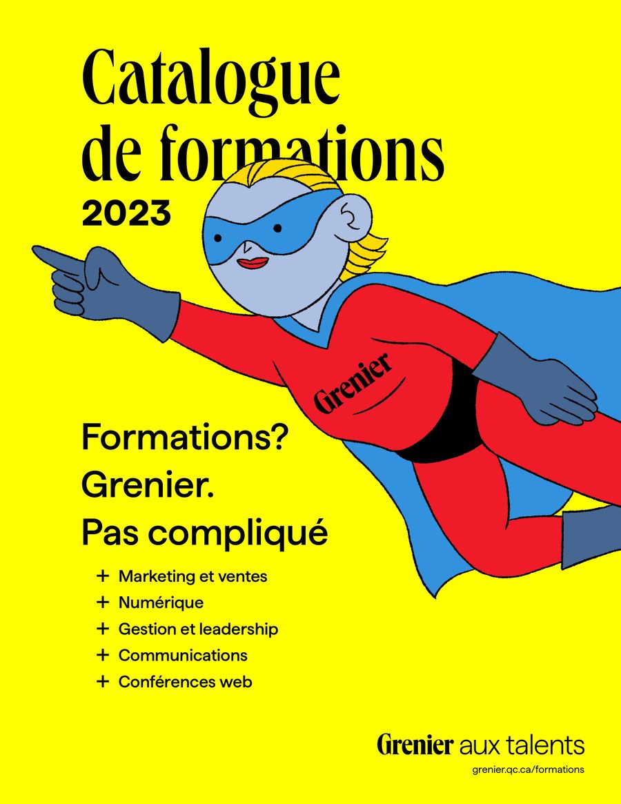 Catalogue formation 2023 by Grenier aux nouvelles