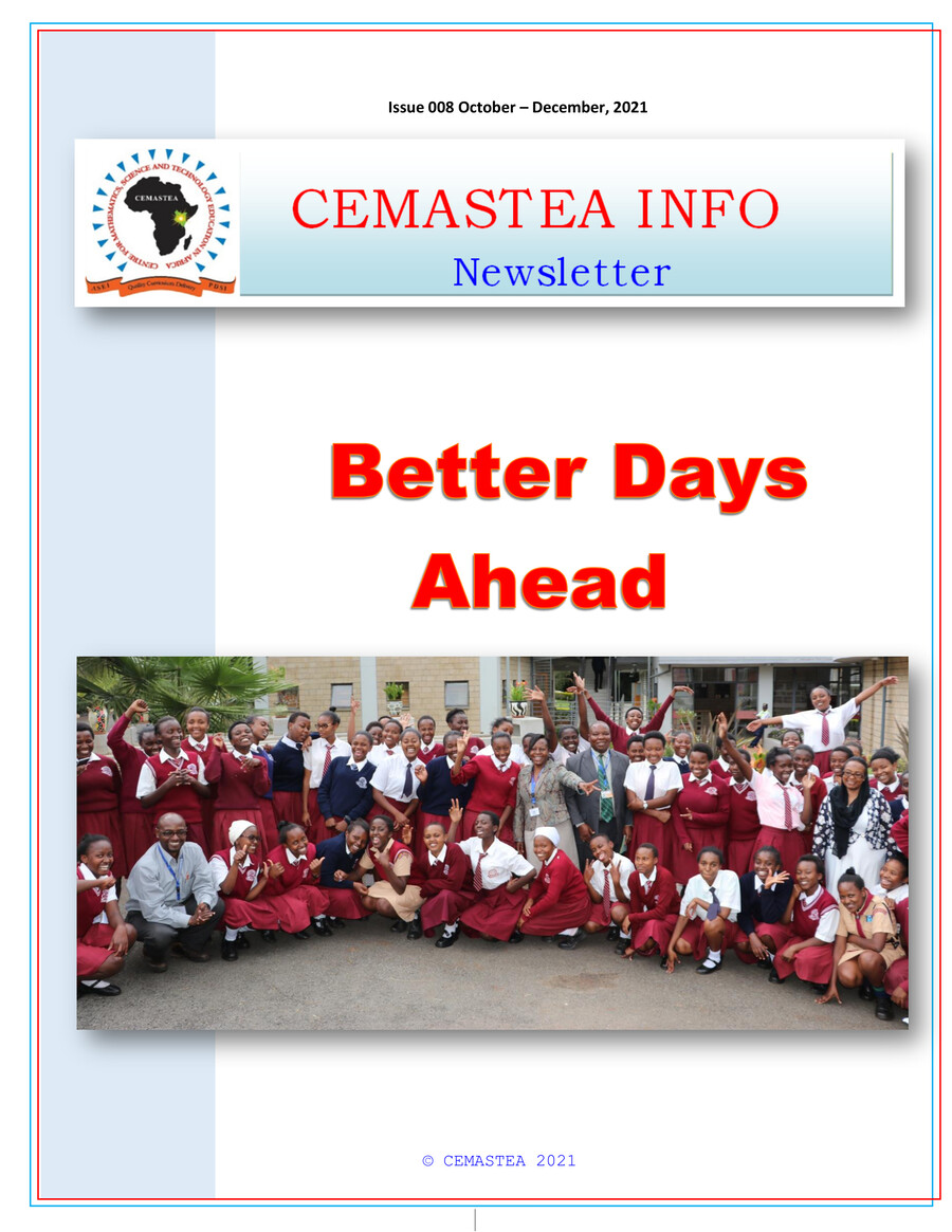 CEMASTEA INFO NEWSLETTER _ OCTOBER-DECEMBER 2021 by Thuo Karanja ...