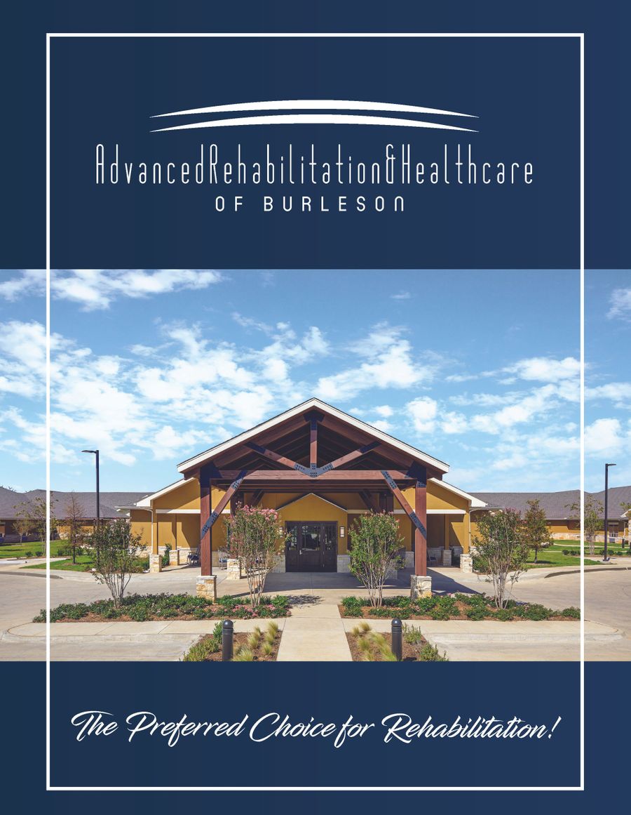 Advanced Rehabilitation & Healthcare of Burleson - Tour Booklet by AHS ...
