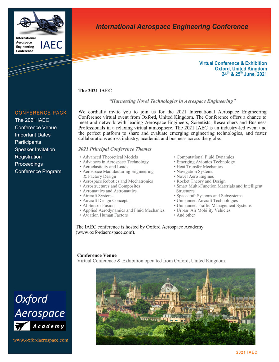 IAEC Conference Pack by - Flipsnack