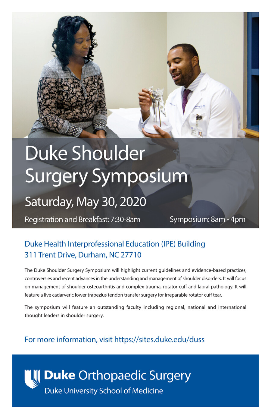 Shoulder Symposium Flyer by Caroline Gordon - Flipsnack