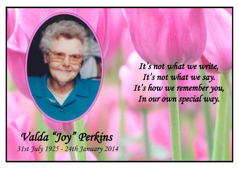 Thank You Card for Valda Joy Perkins by Natalie - Flipsnack