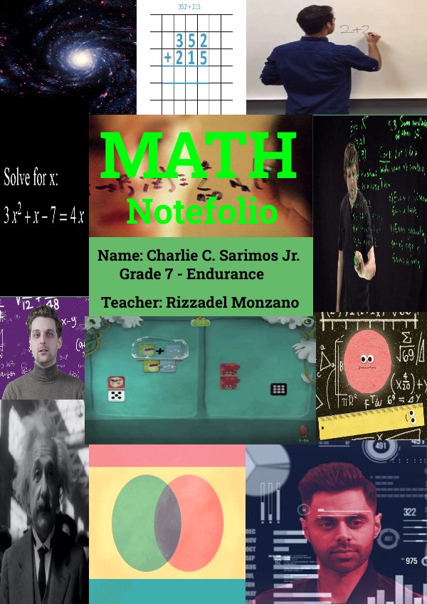 Mathematics Notefolio by CHARLIE SARIMOS - Flipsnack