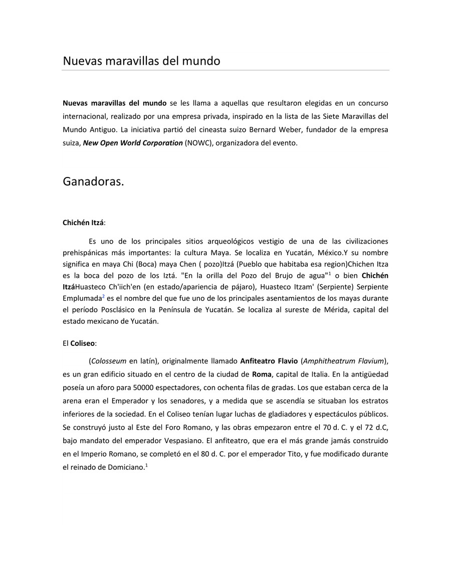 Indice Nuevas Maravillas_ Fernanda Gordillo by fernandagf9 - Flipsnack