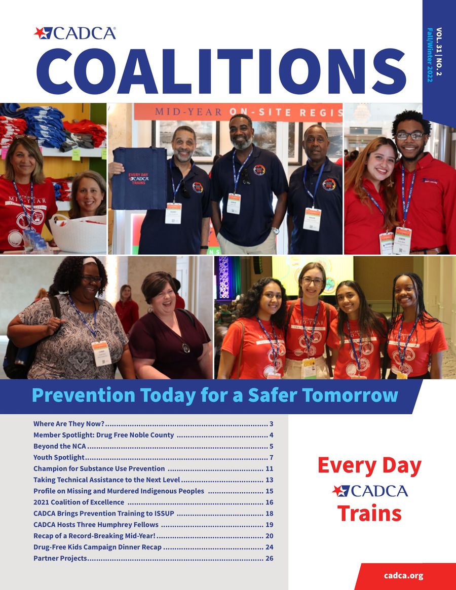 CADCA Coalitions Newsletter - Fall/Winter 2022 Edition by CADCA