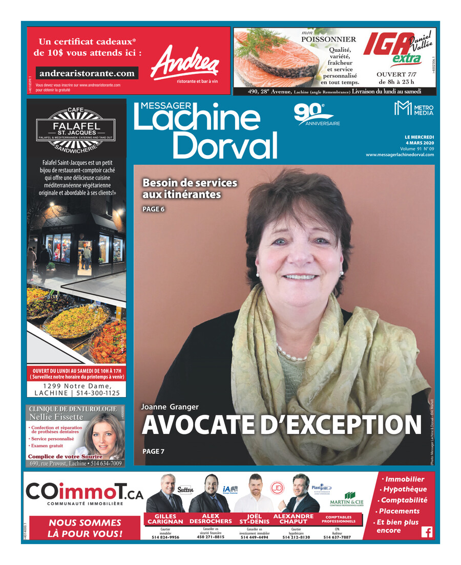 Messager Lachine - 4 mars 2020 by Metro Media - Flipsnack