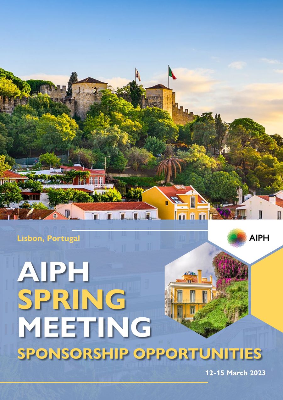 Sponsorship Brochure by AIPH - Flipsnack