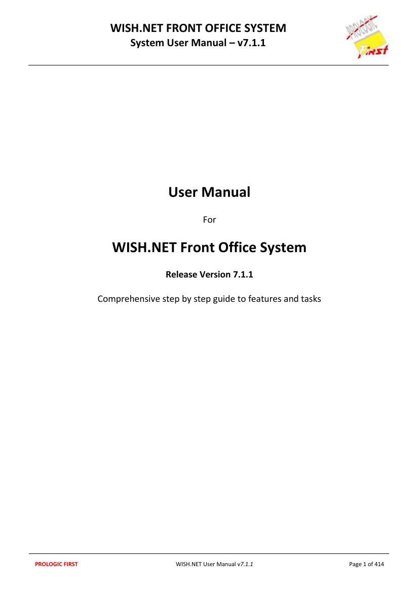 Wish.Net User Manual by shine - Flipsnack