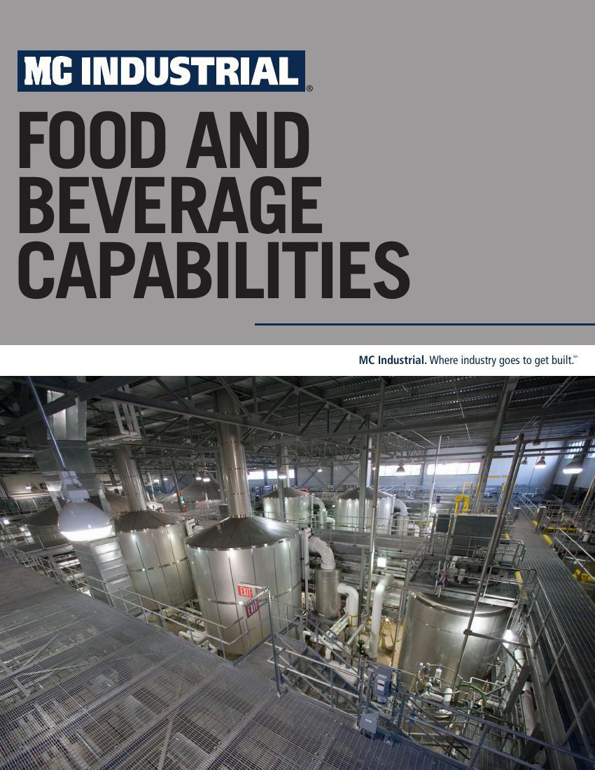 MC Industrial Food & Beverage Capabilities by Jacob David - Flipsnack