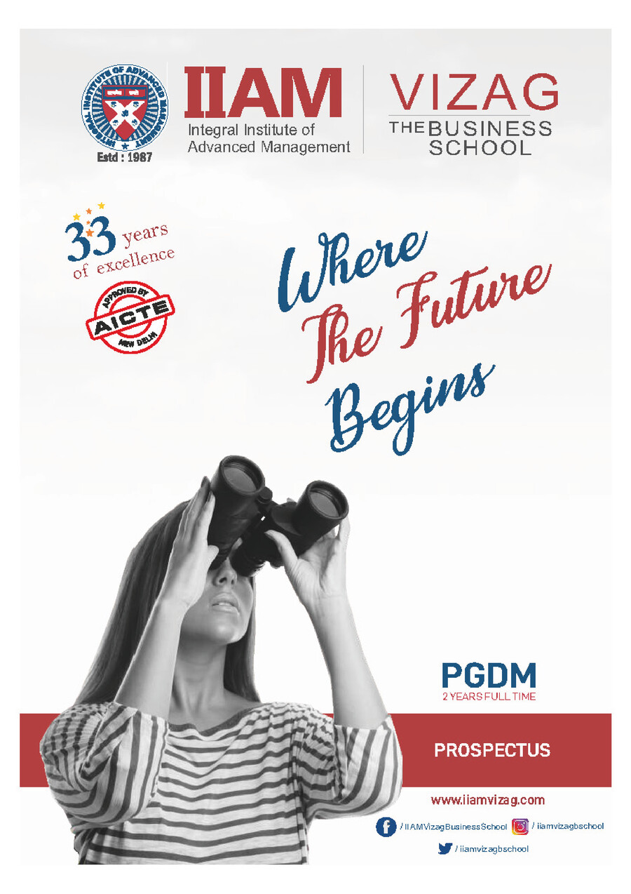 IIAM Prospectus 2021 by Divya Das - Flipsnack