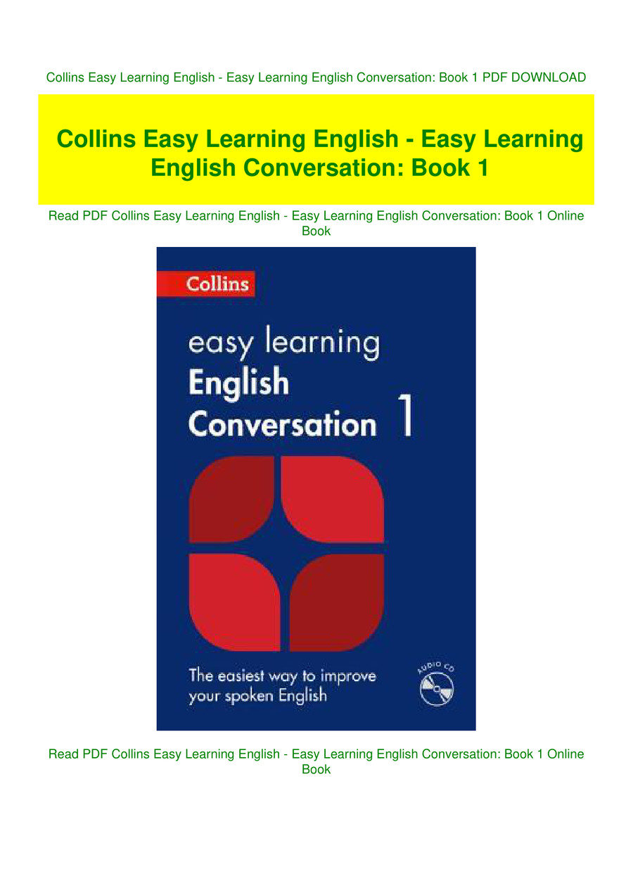 Collins Easy Learning English - Easy Learning English Conversati by ...