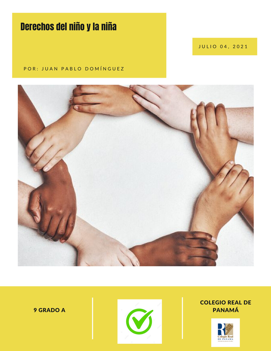 Derechos del niño y la niña -Juan Pablo Domínguez 9A by Juan... - Flipsnack