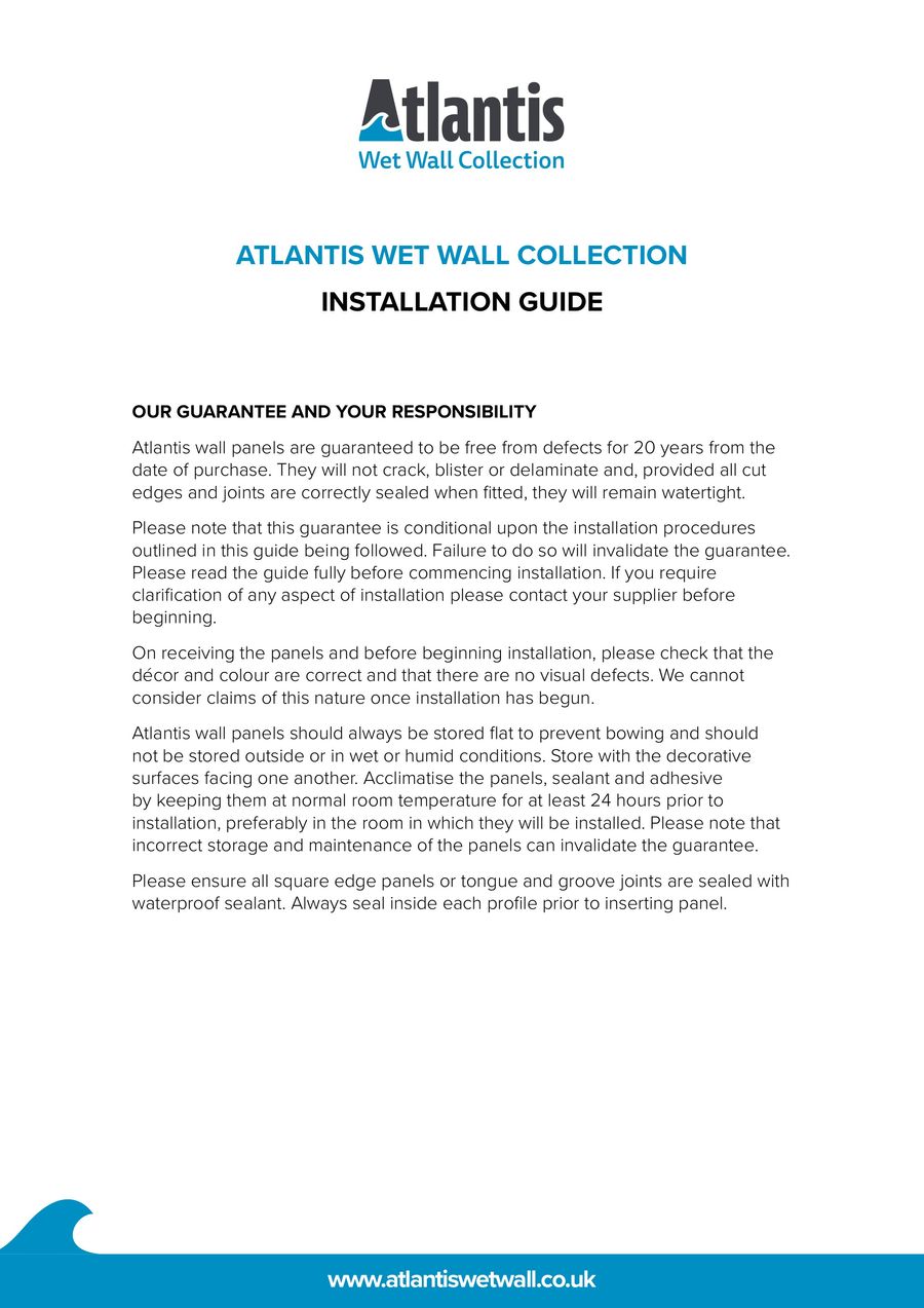 Atlantis 2023 Installation Guide by Integral... - Flipsnack