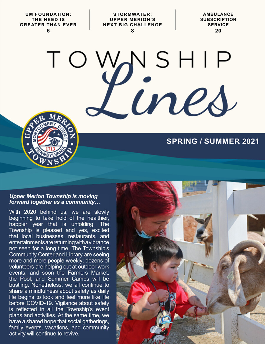 Upper Merion Township Lines - Spring/Summer 2021 by Upper Merion ...